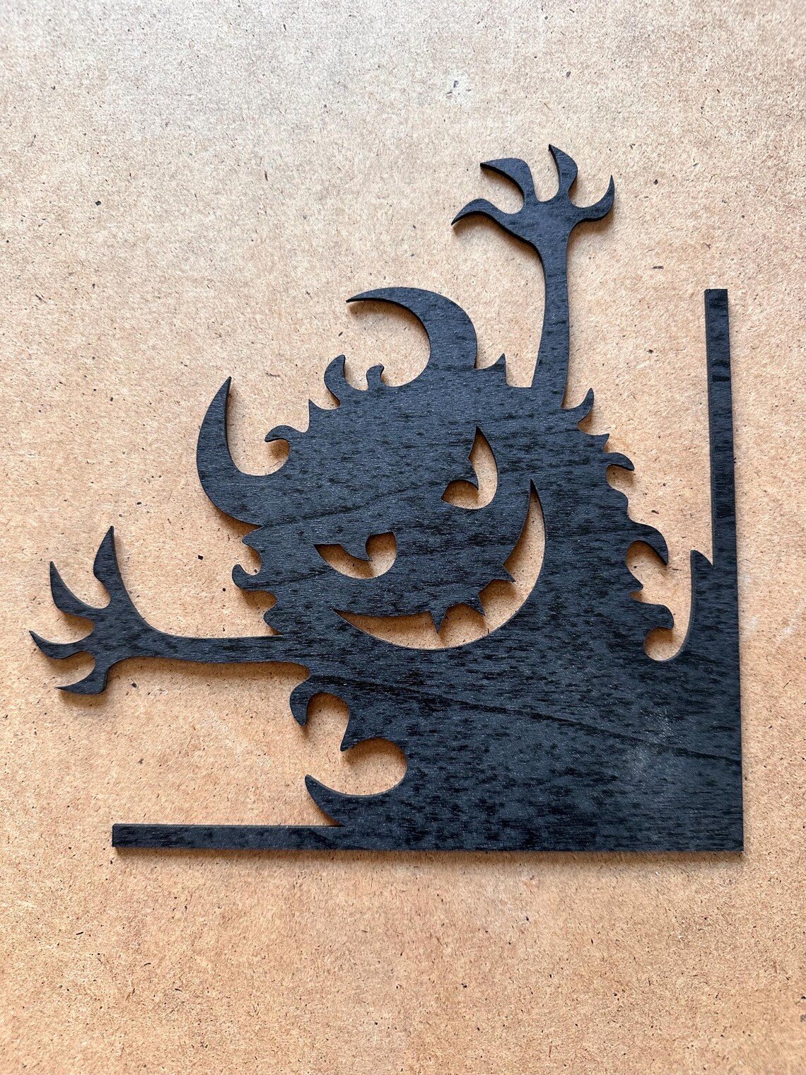 Creepy Monster Window Silhouette: Reusable Halloween Decoration - Etsy