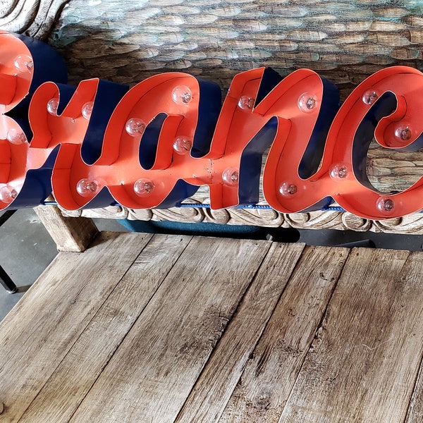 Denver Broncos Sign - Etsy
