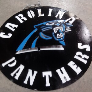 Carolina Sign | Panthers Sign | Metal Sign | Man Cave Sign | Wall Decor ...