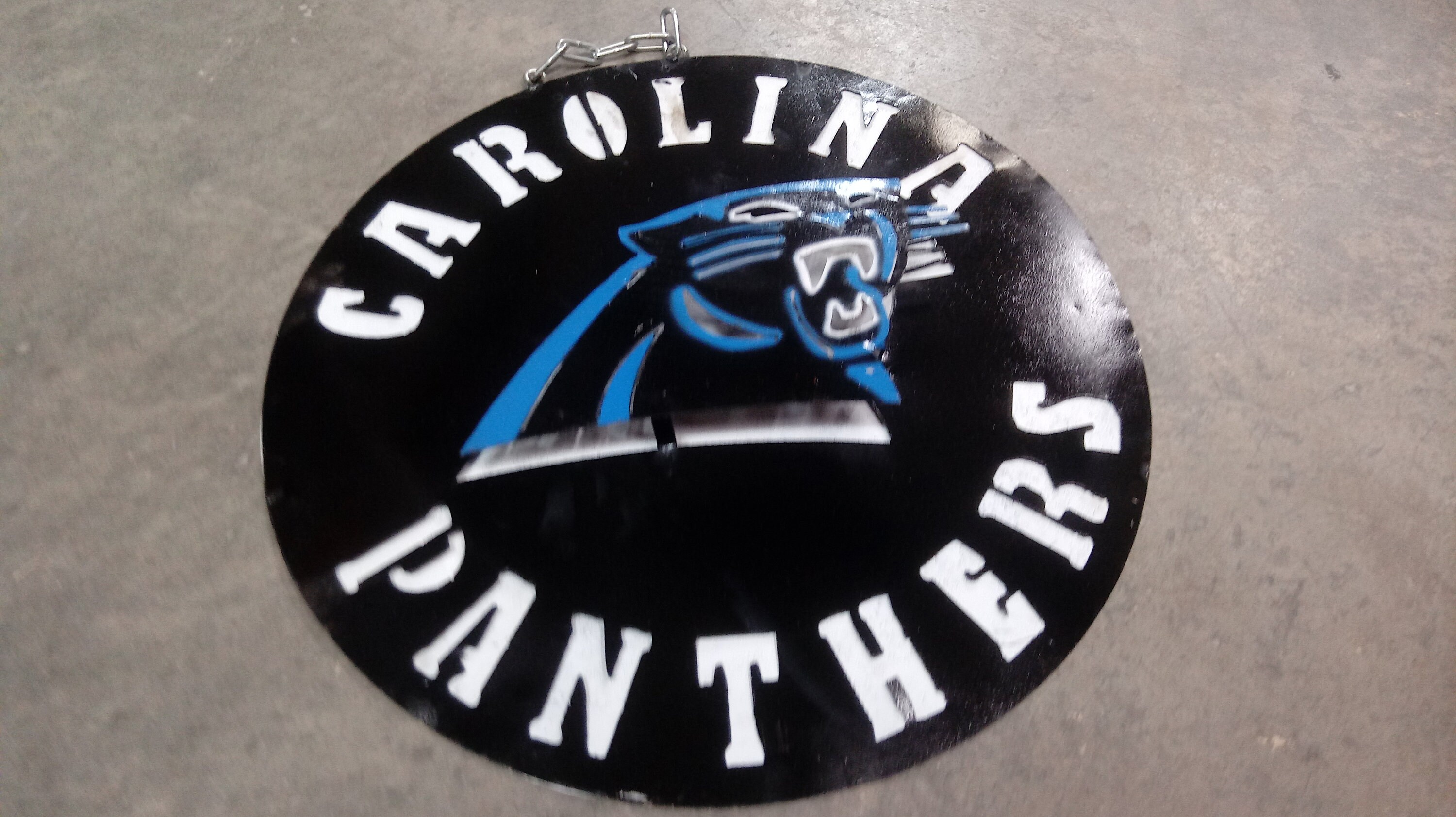 Carolina Sign | Panthers Sign | Metal Sign | Man Cave Sign | Wall Decor ...