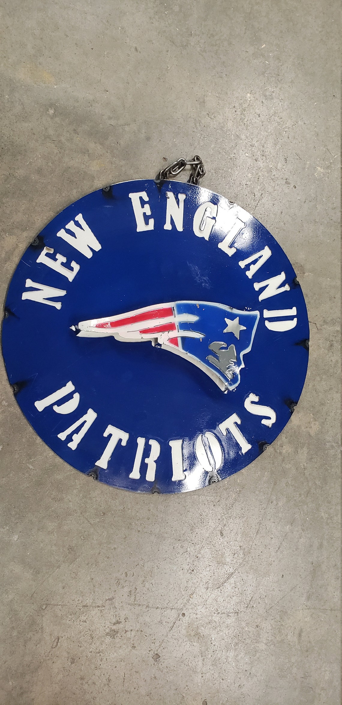 Patriots Sign | Patriots Decor | New England Patriots Metal Sign | Man ...