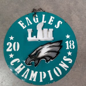 Eagles Metal Sign | Dad Gift | Fly Eagle Fly | Philly Sign | Man Cave ...