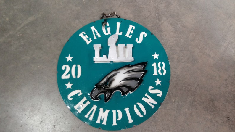 Eagles Metal Sign | Dad Gift | Fly Eagle Fly | Philly Sign | Man Cave ...