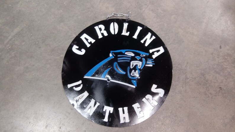 Carolina Sign | Panthers Sign | Metal Sign | Man Cave Sign | Wall Decor ...