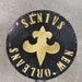 Saints Metal Sign | Who Dat Sign | New Orleans Metal Sign | Saints Fan ...
