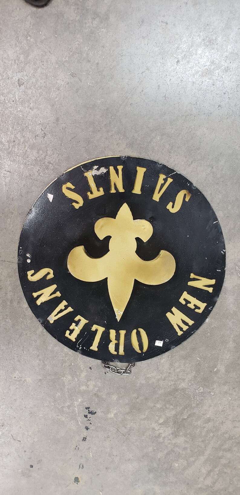 Saints Metal Sign | Who Dat Sign | New Orleans Metal Sign | Saints Fan ...