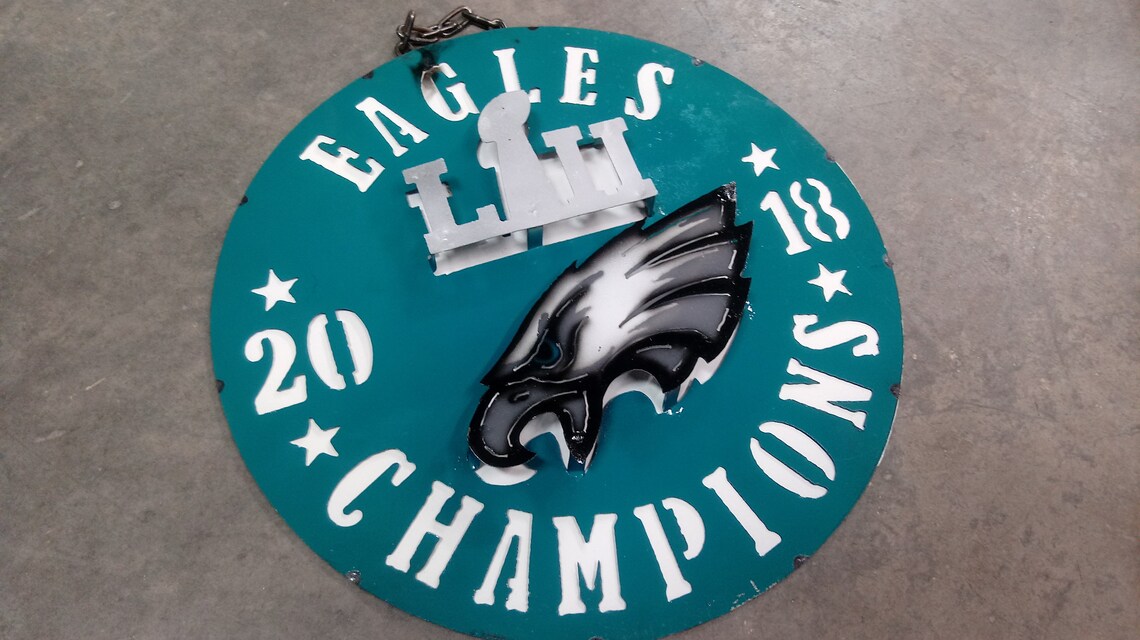 Eagles Metal Sign | Dad Gift | Fly Eagle Fly | Philly Sign | Man Cave ...