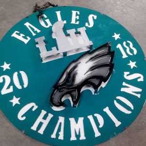 Eagles Metal Sign | Dad Gift | Fly Eagle Fly | Philly Sign | Man Cave ...