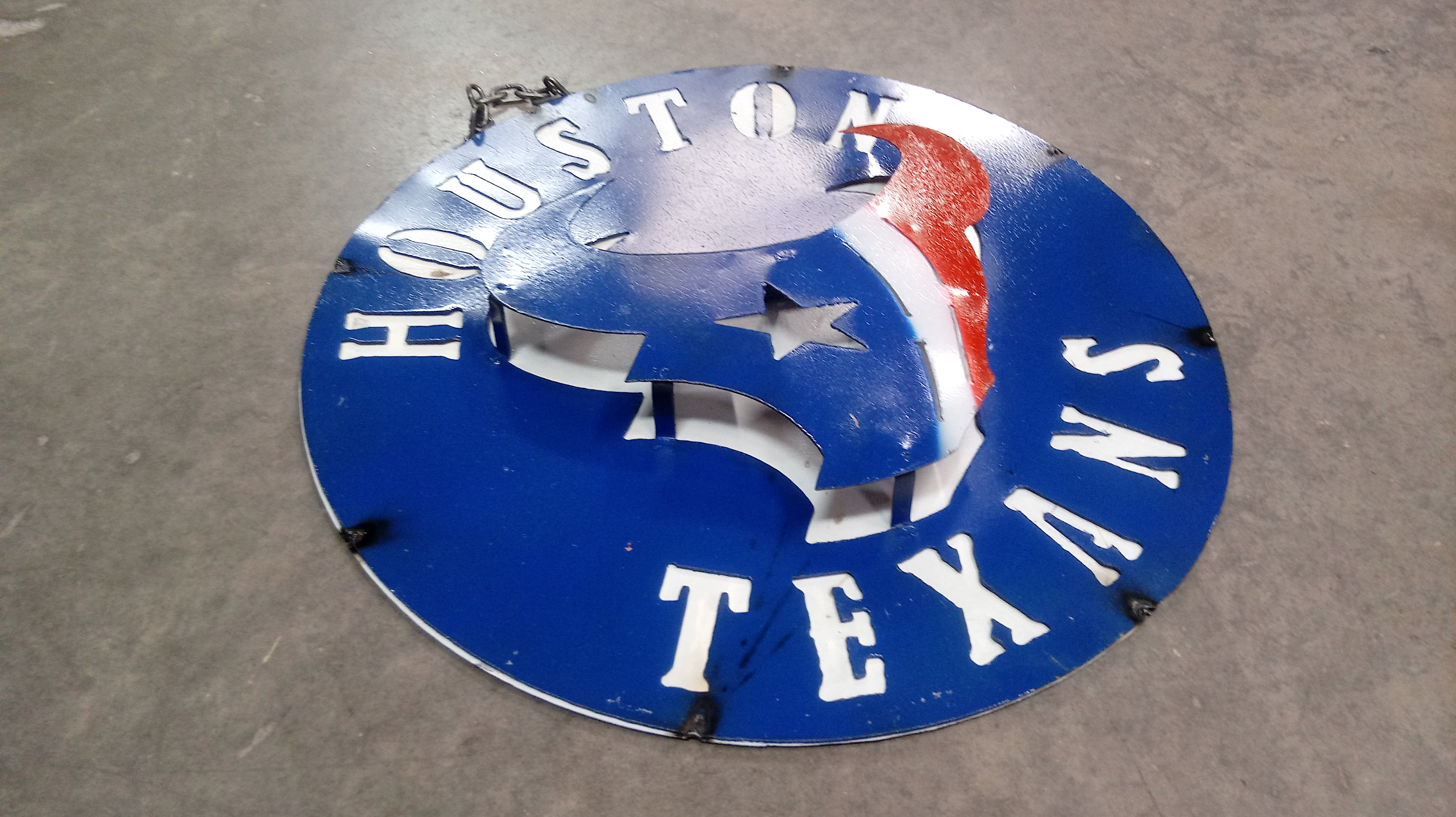 Houston Texans Sign | 3D Sign | Custom Sign | Man Cave Sign | Wall ...