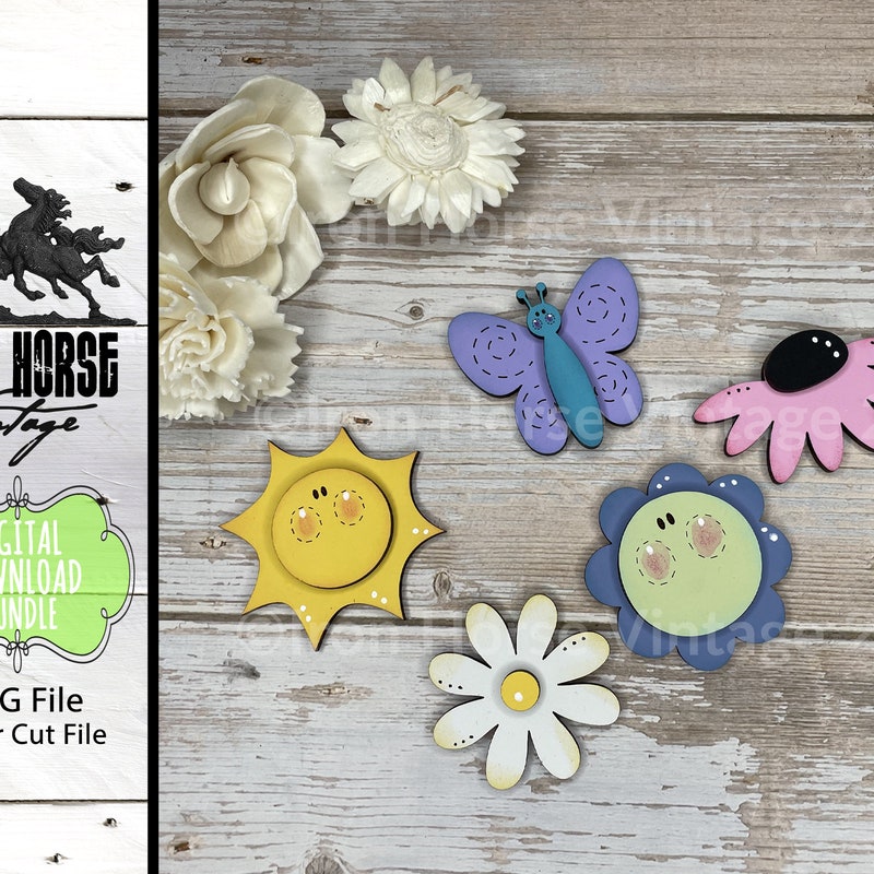 Butterfly Wood Magnet - Etsy