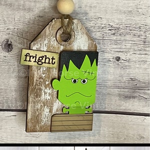 Oversize Halloween Tags, Halloween Banner, Spooky Gift Tags, Cute ...