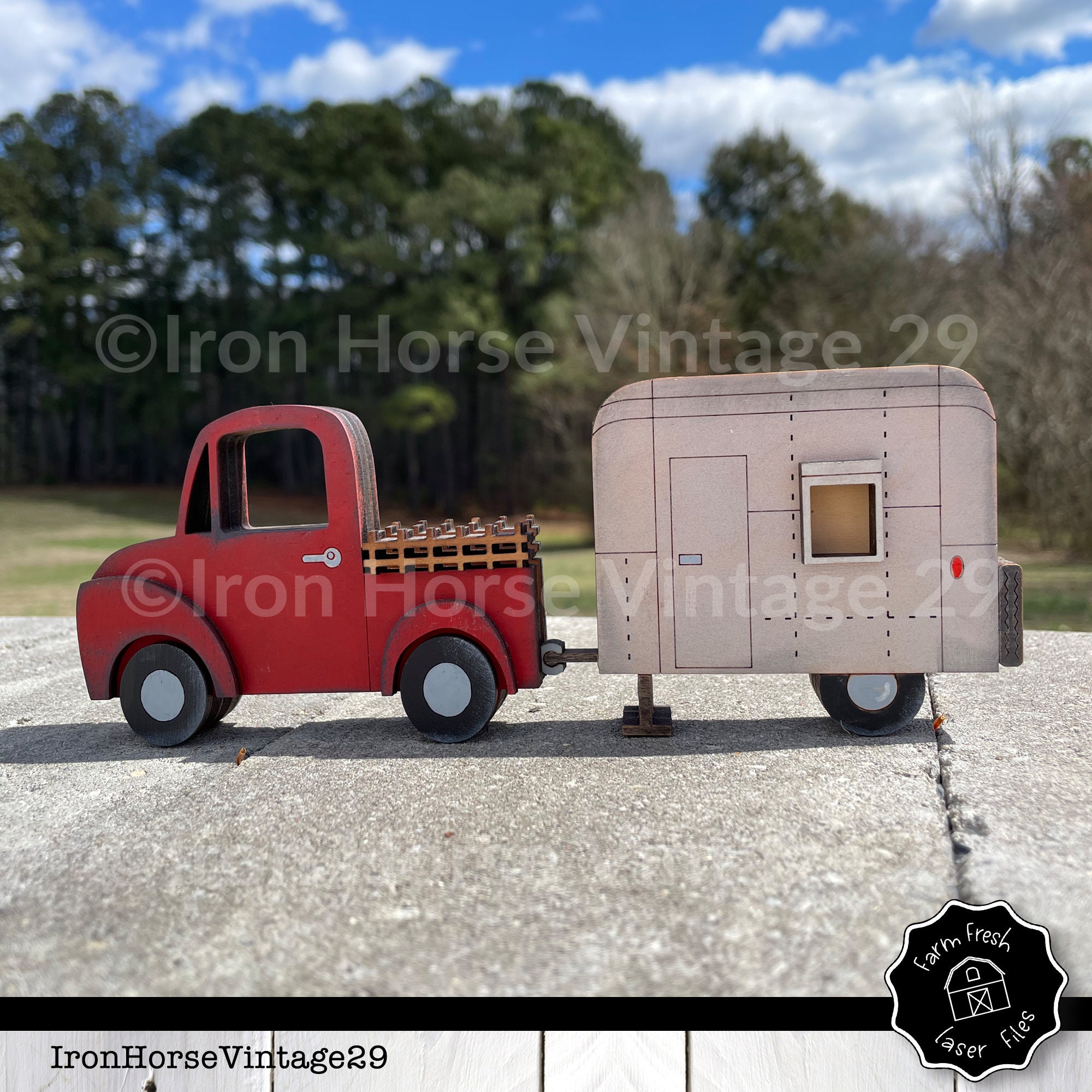 Miniature Campground SVG Bundle: Interchangeable Camping Collection ...