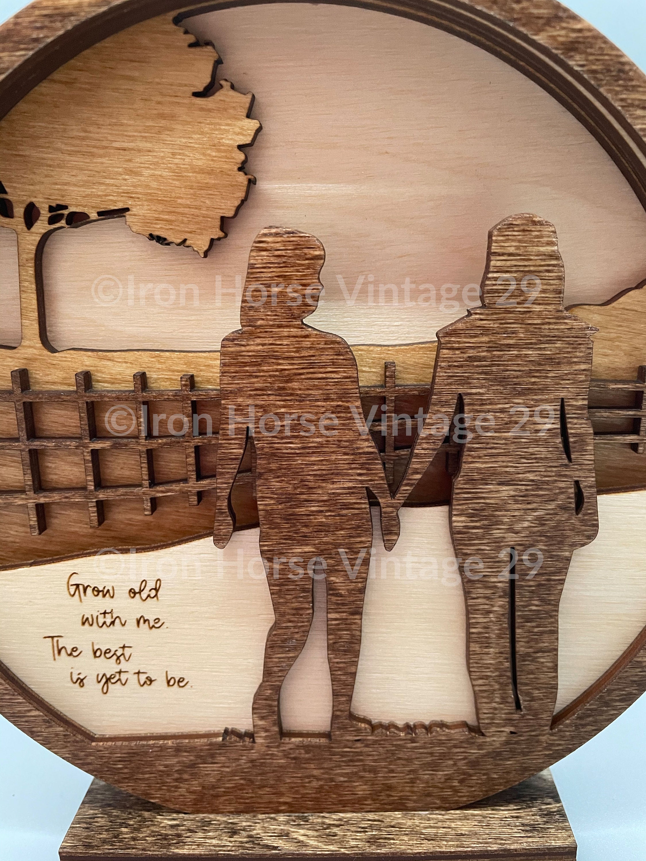 Walking Couple Love Inclusion Layered Sign SVG | Etsy