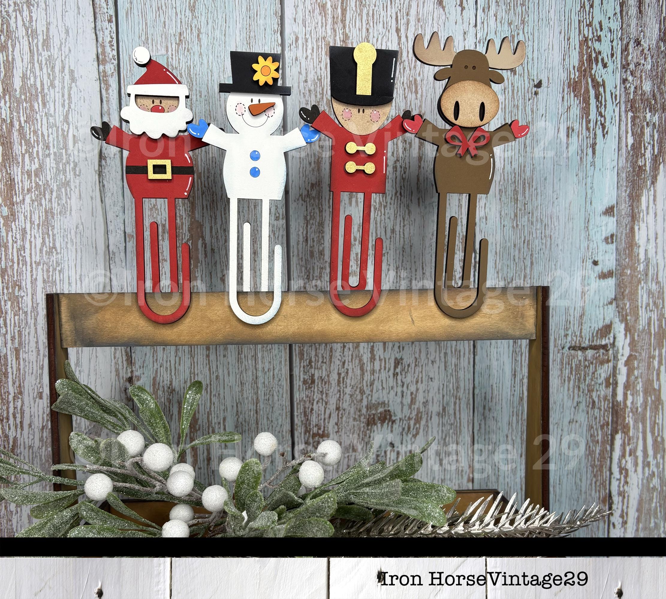 Christmas Bookmark Collection: Money Clip, Paper Clip, Kid Craft ...