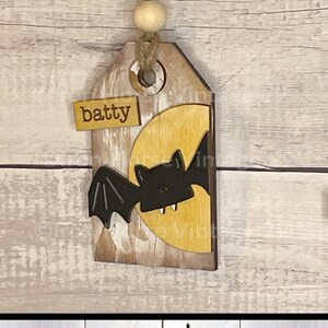 Oversize Halloween Tags, Halloween Banner, Spooky Gift Tags, Cute ...