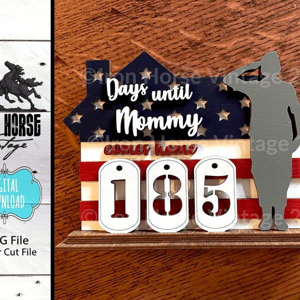 Army Countdown Calendar - Etsy