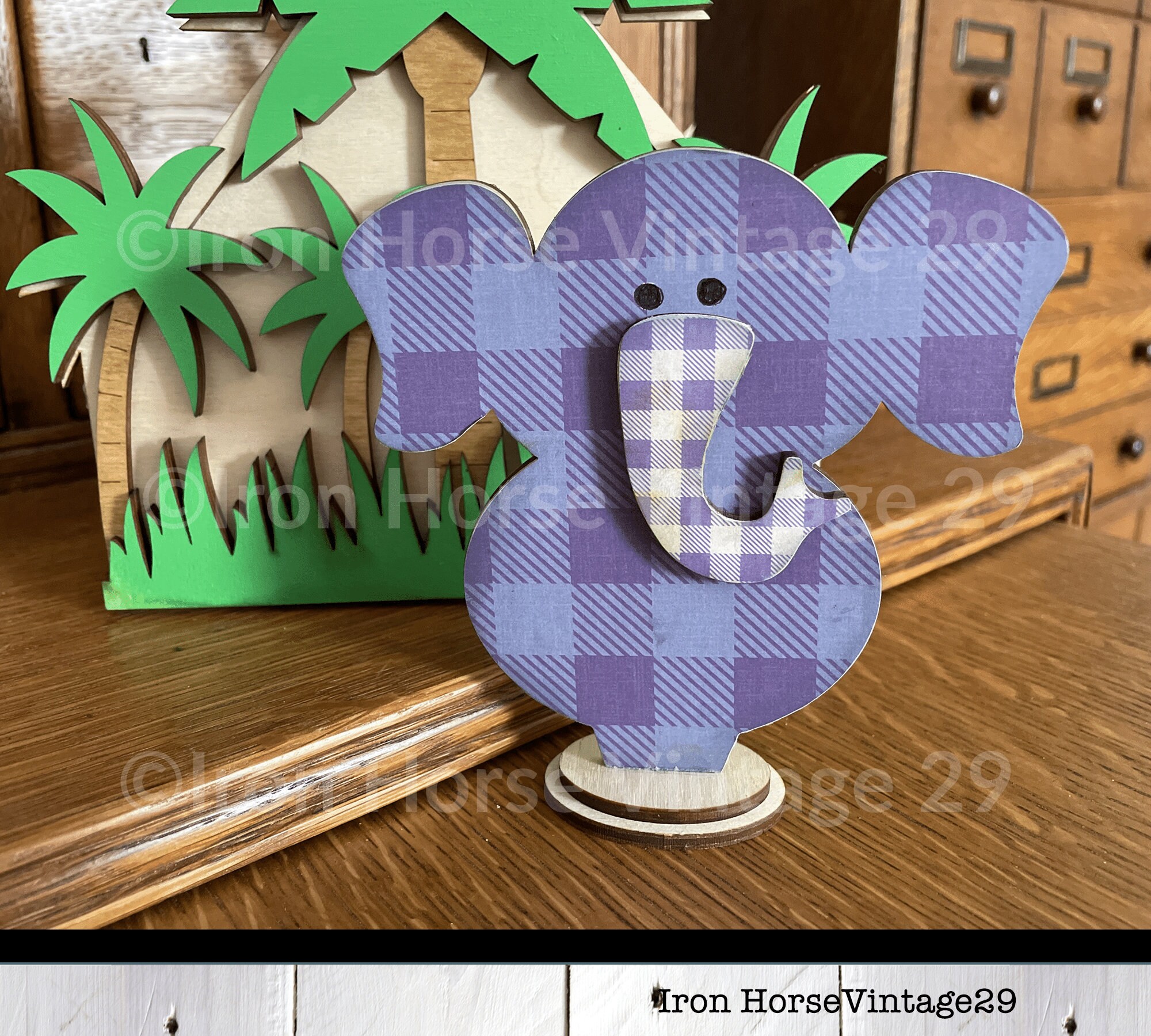 Jungle Lion Tiger Elephant Monkey Hippo Giraffe - Etsy