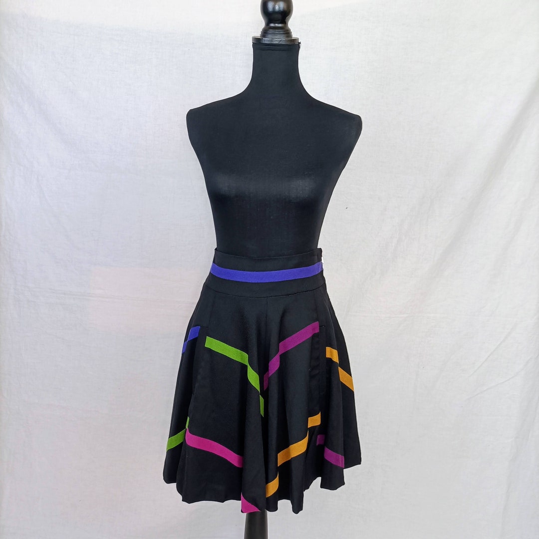 Vintage Skirt 90s Sonia by Sonia Rykiel, Skater Skirt - Etsy