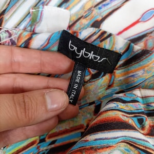 Byblos Y2k Fashion Silk Dress - Etsy