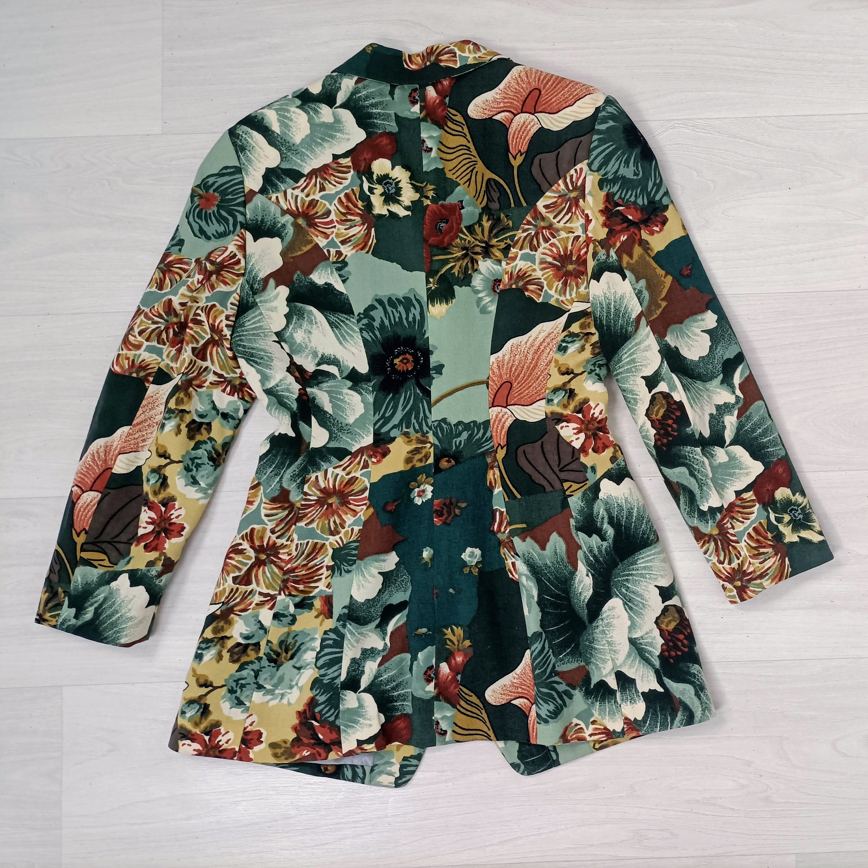 Kenzo Women Jacket With Flowers Vintage 80s, Kenzo Jungle - Etsy Kenzo Women Jacket With Flowers Vintage 80s, Kenzo Jungle - Etsy