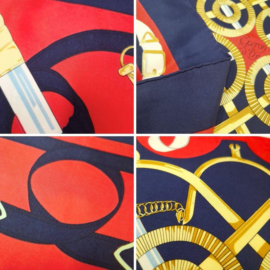 Hermès Classic Silk Scarf Eperon D'or, Hermes Scarf by Henri D'origny ...