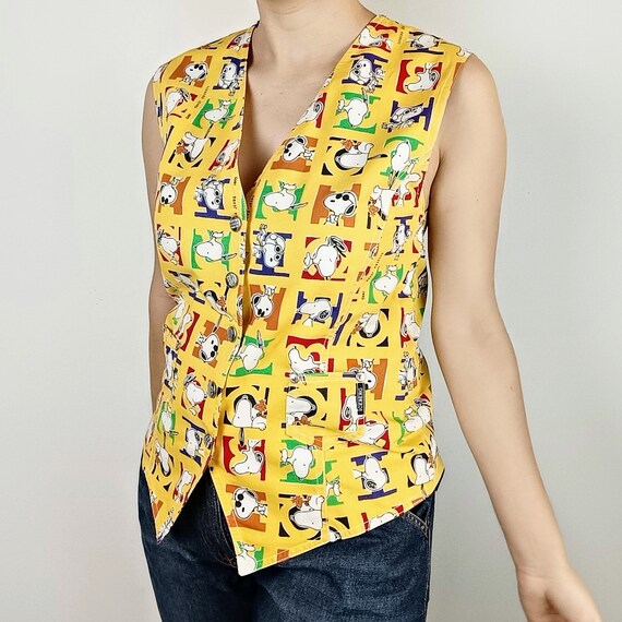 Snoopy Iceberg Vintage 1995 Vest - Etsy