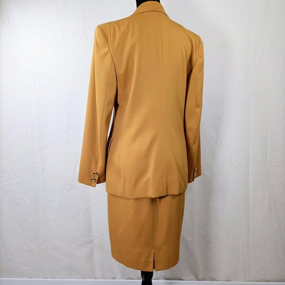 Mustard Yellow suit for women Valentino Miss V - Gem