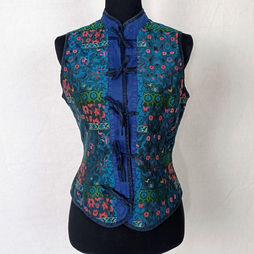 Kenzo Jeans Vest Vintage 70s, Vest for Indie Boho Outfit - Etsy