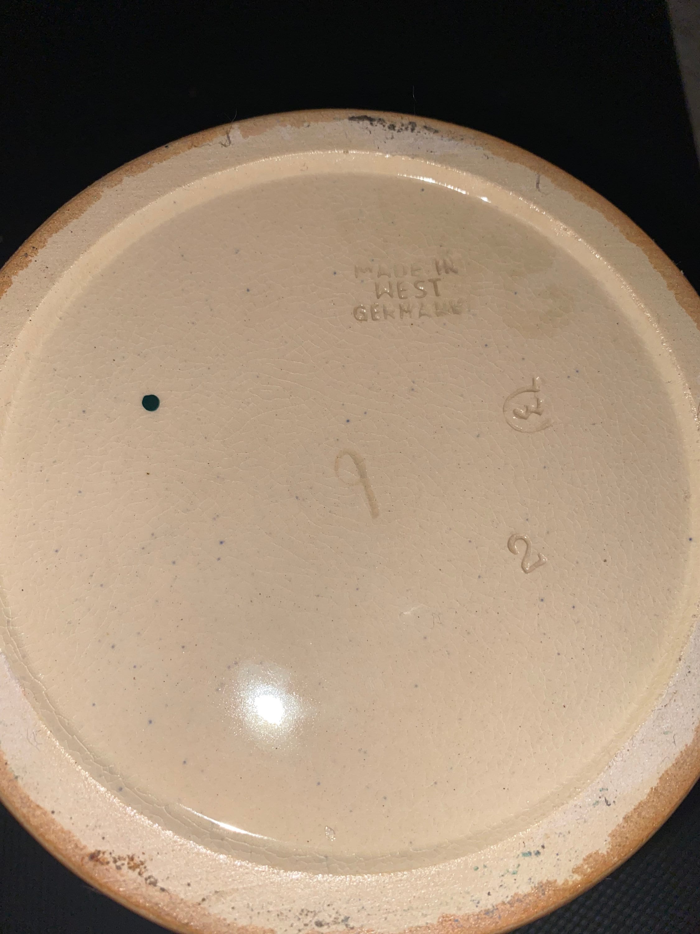 Vintage West Germany Pottery Castle Cookie Jar - Etsy