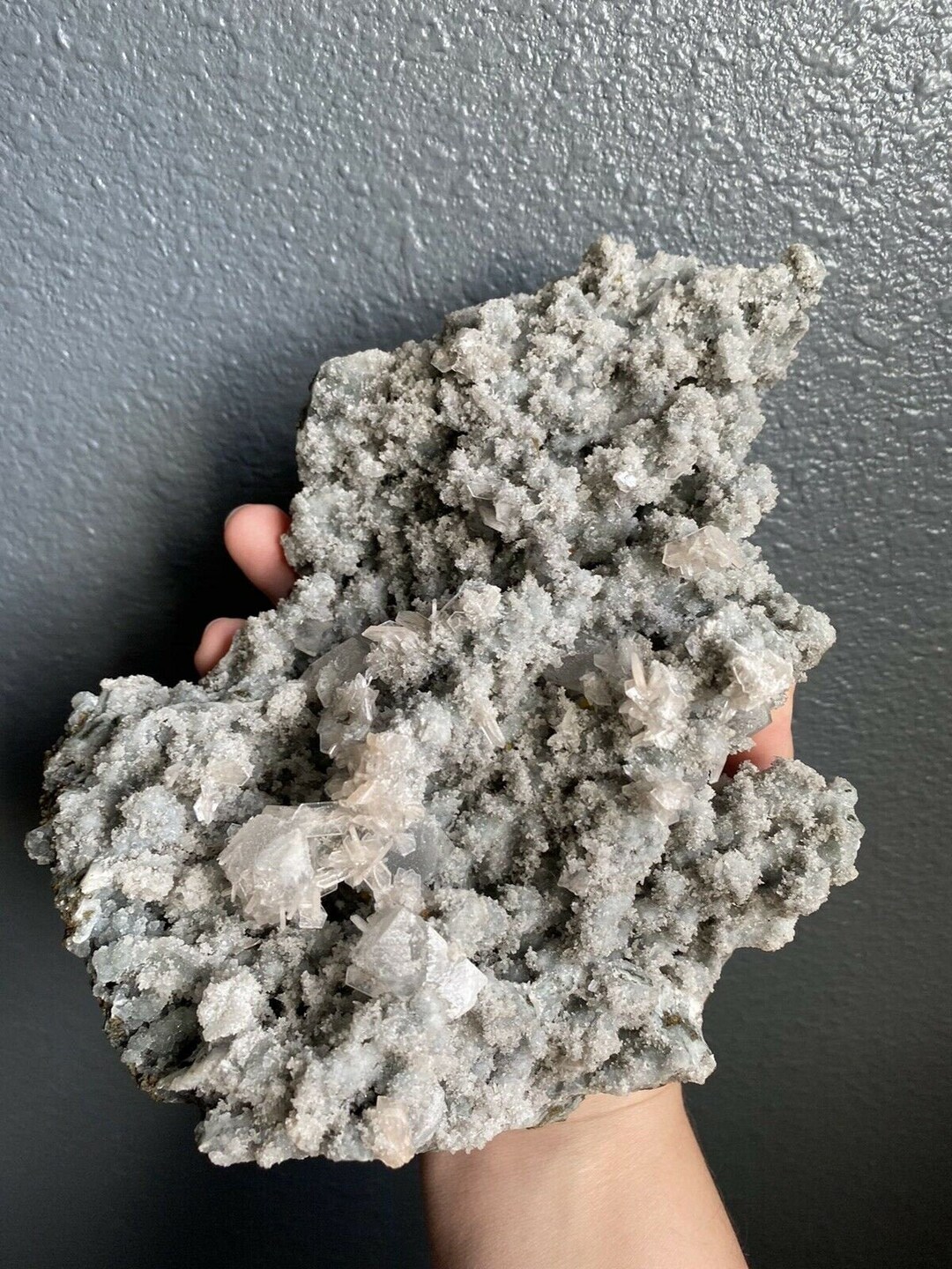 Stunning Large India Zeolite Specimen Druzy Chalcedony Stilbite - Etsy