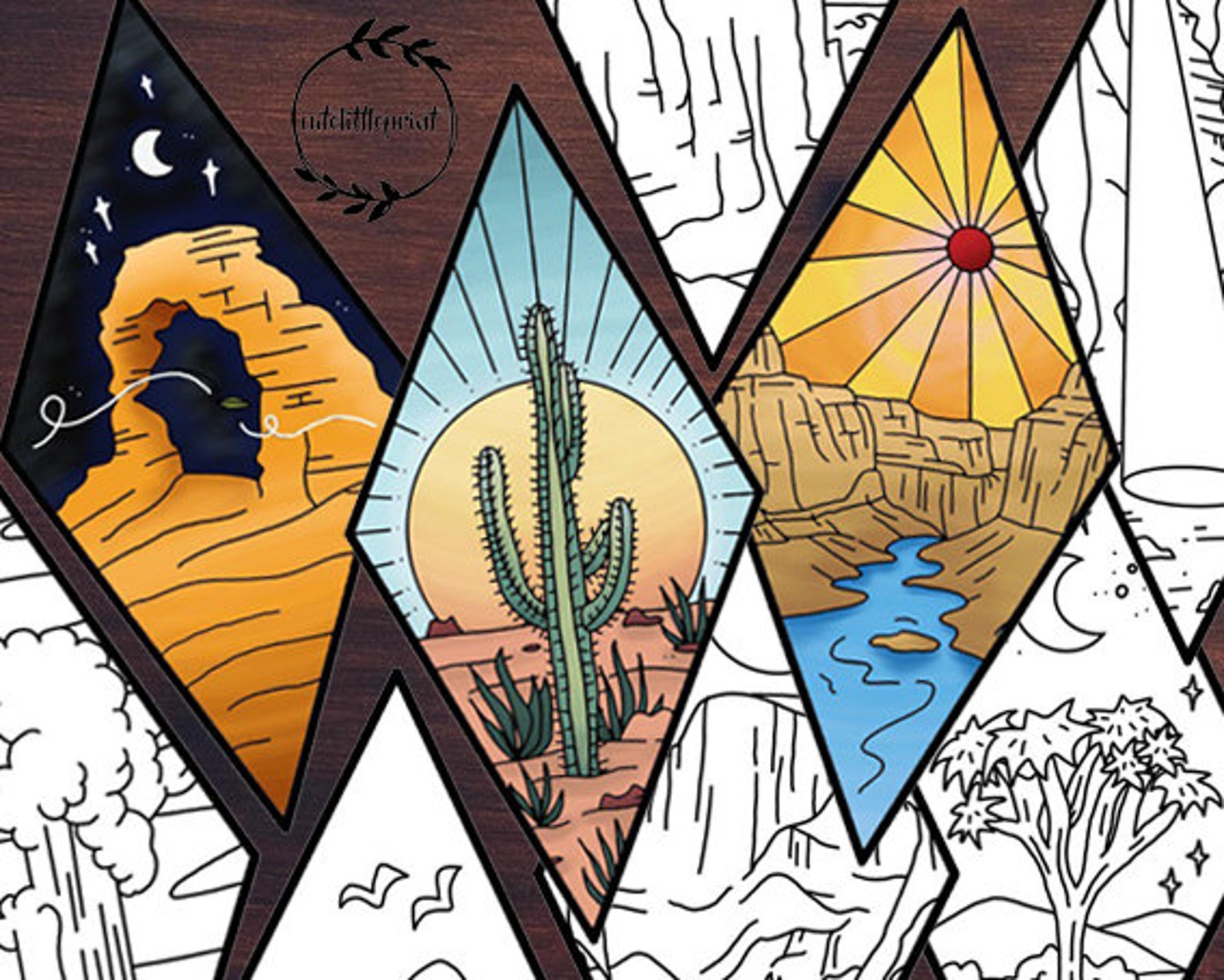 9 National Park Lovers Bookmarks Printable Bookmarks to - Etsy