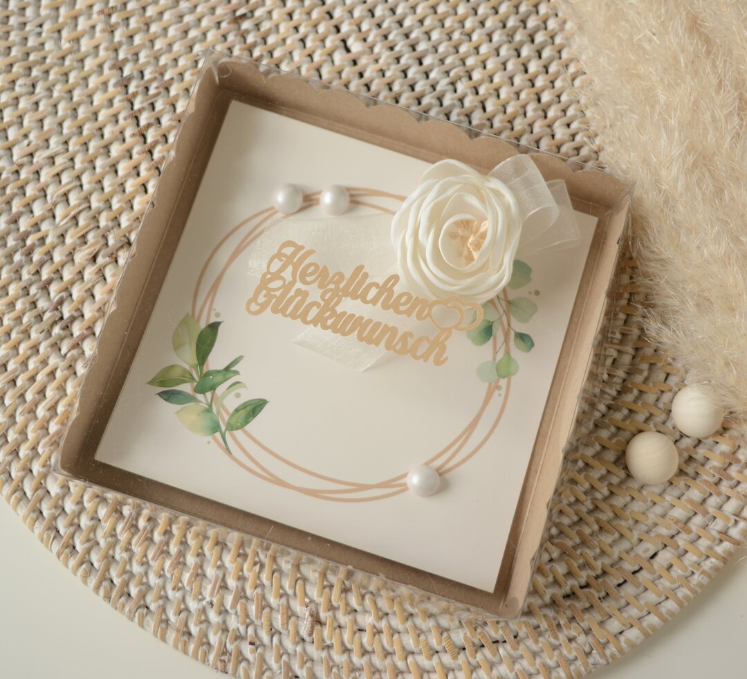 Wedding Money Gift in Germany Money Gift Packaging Bridal Couple Gift ...