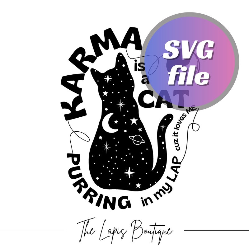 Karma Svg - Etsy