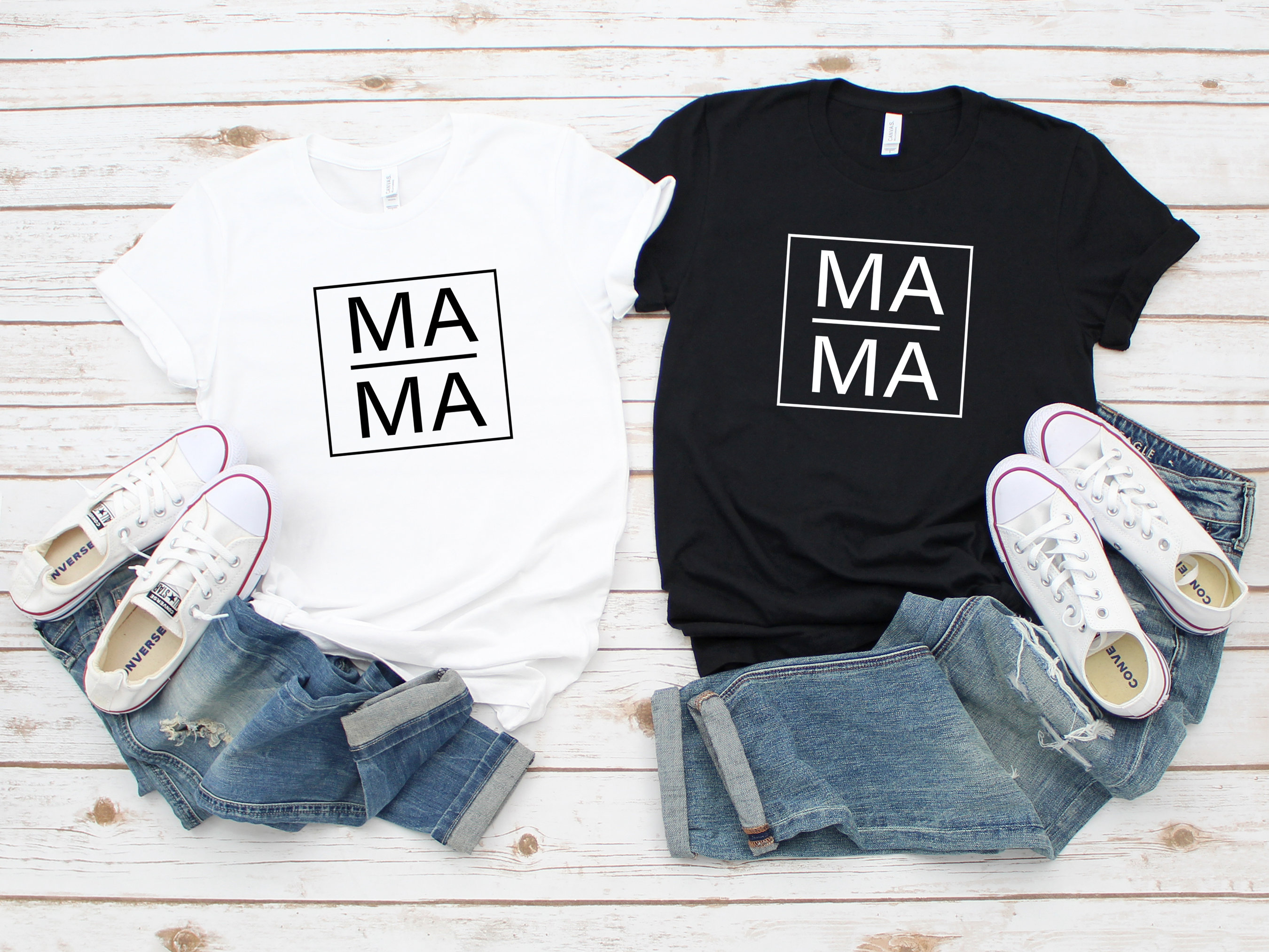 Tshirt For Mom Mama Tshirt Modern Mom T Shirt Cute Mom Tee Womens