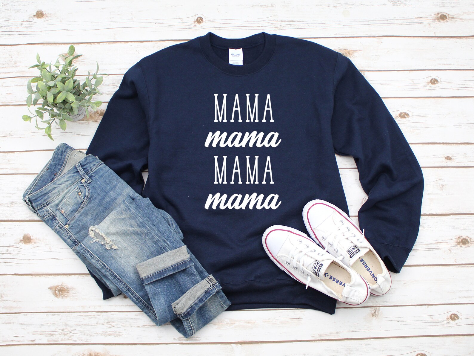 Mama Sweatshirt Pullover Sweater for Mom Gift for Her New Mom - Etsy