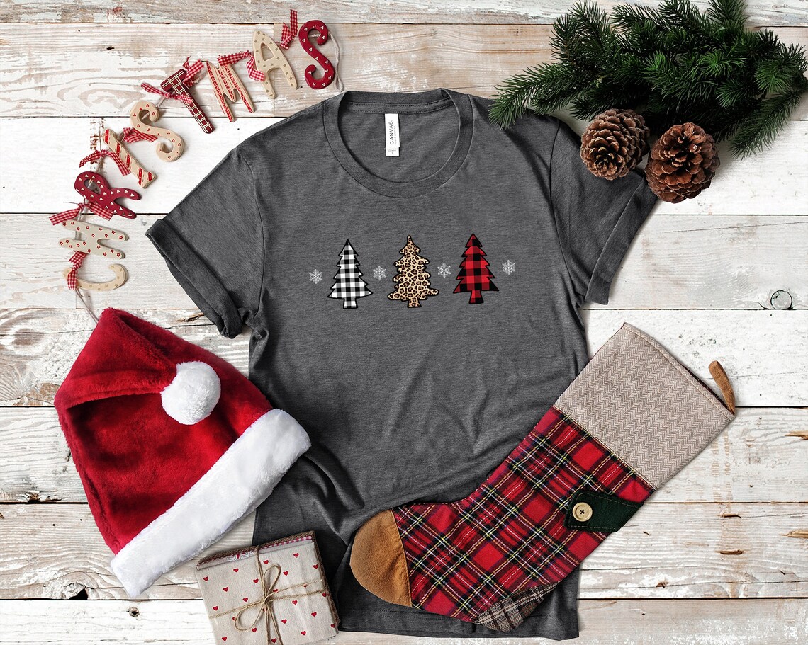 Christmas Tshirt Christmas Tree Shirt Shirt for Christmas - Etsy