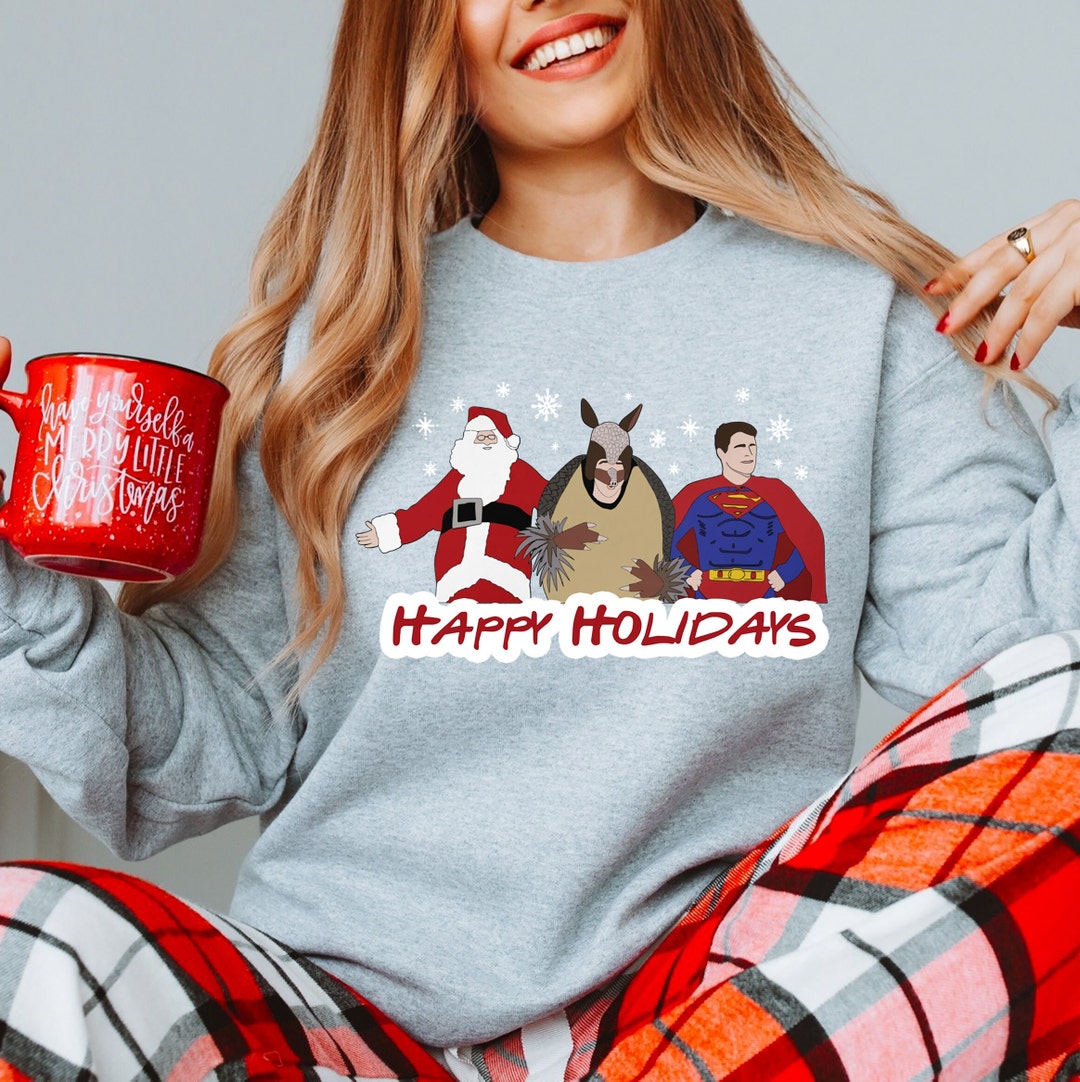 Holiday Armadillo Shirt the One Where Its Christmas Friends Holiday ...