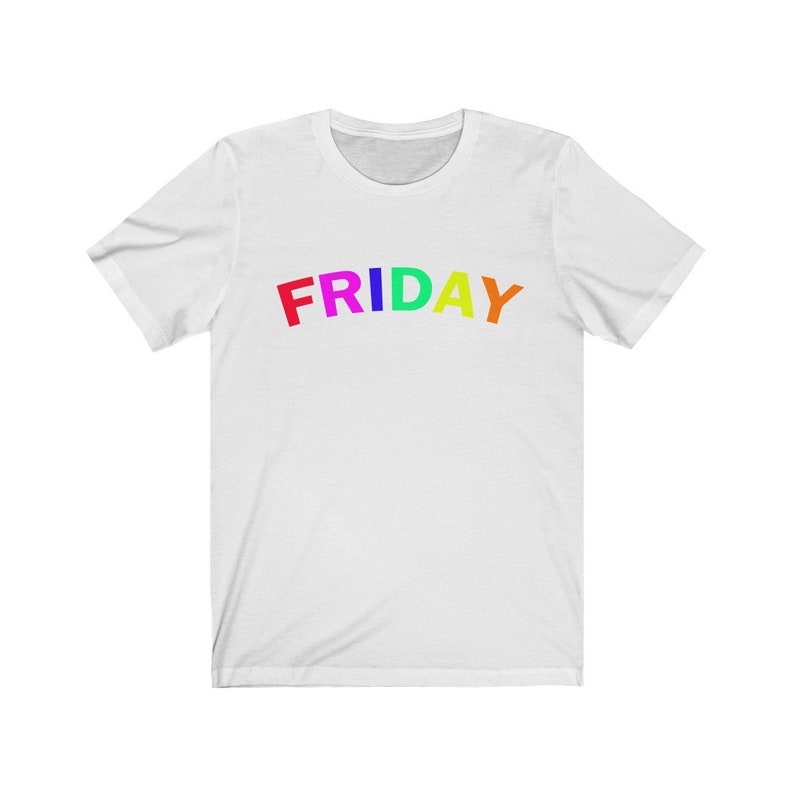 Friday Shirt Womens Tshirt Graphic Tshirt Weekend Shirt - Etsy