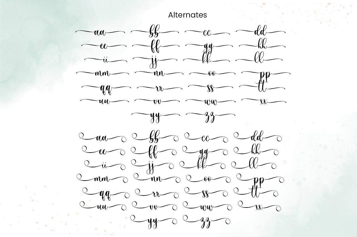 White Bowling Script Fonts, Handwritten Fonts, Calligraphy Font, Cricut ...