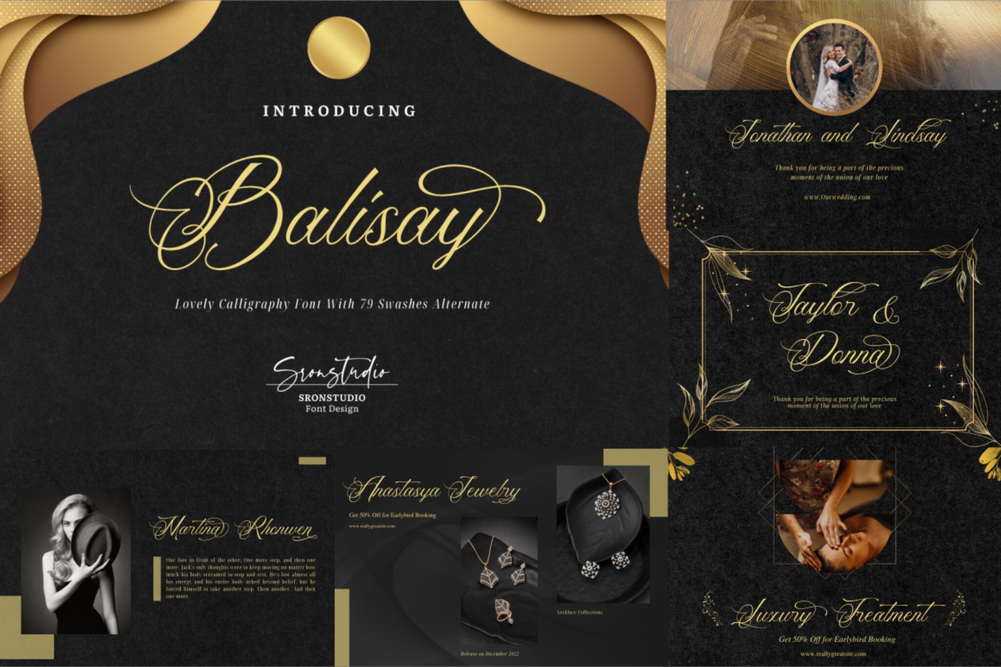 Wedding Font Bundle, Svg Font, Calligraphy Font, Handwritten Font ...