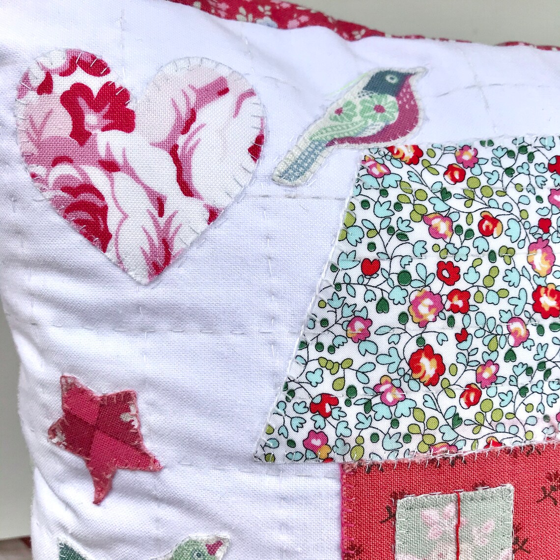 My House Cushion Pattern - Etsy
