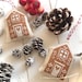 Gingerbread House Ornament Pattern - Etsy