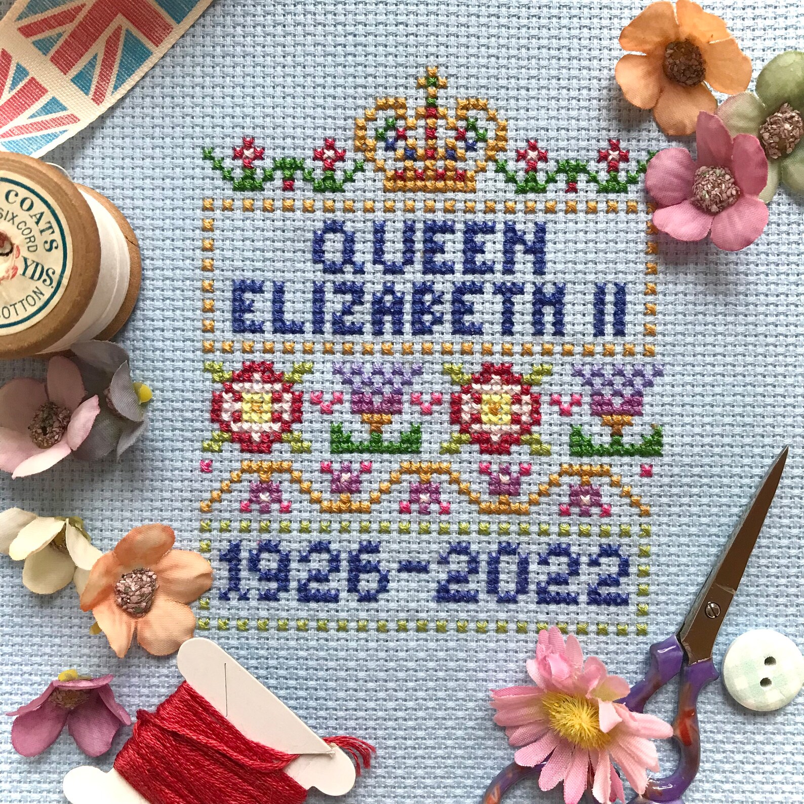 Queen Elizabeth Ll Keepsake Pattern - Etsy