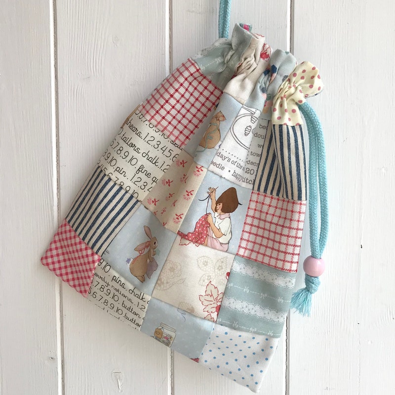 Drawstring Bags Pattern - Etsy UK