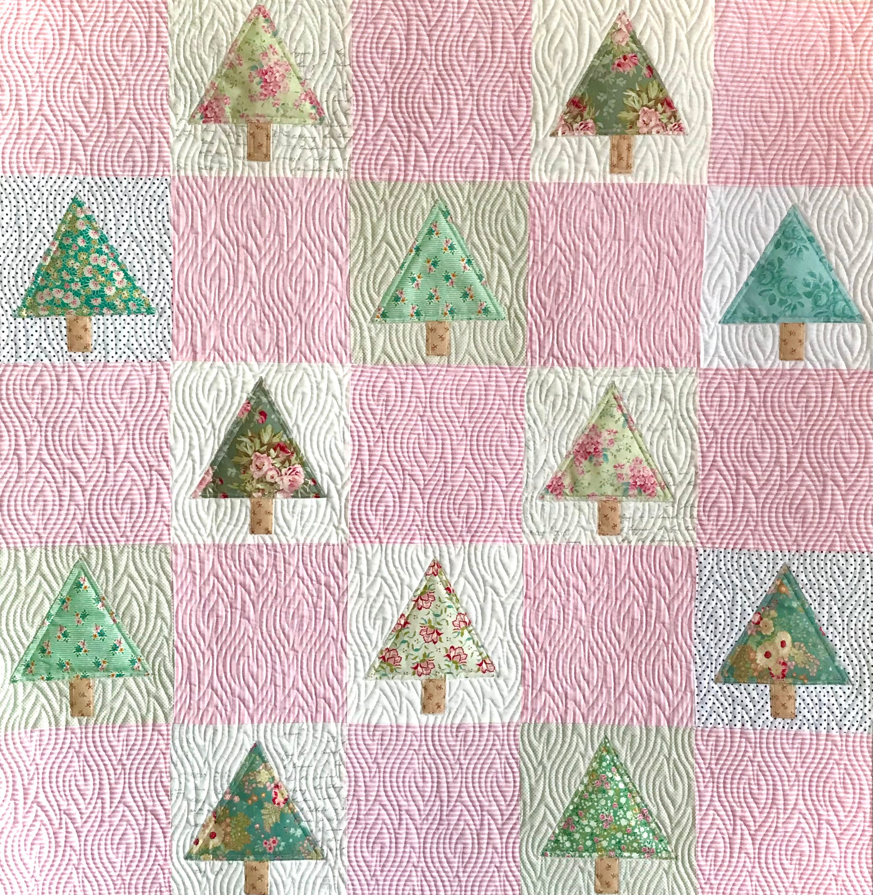 Peppermint Trees Quilt Pattern - Etsy