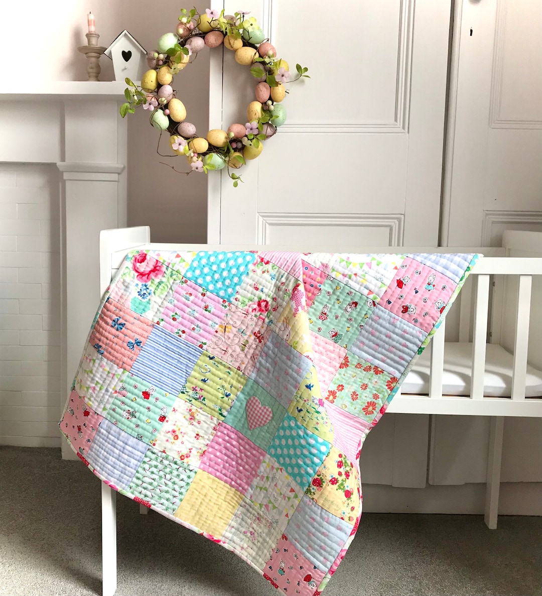 Easy Baby Quilt Pattern - Etsy