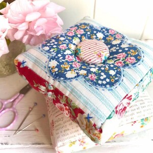Flower Square Pincushion Pattern - Etsy