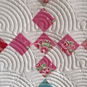 Nine Patch on Point Quilt Pattern - Etsy