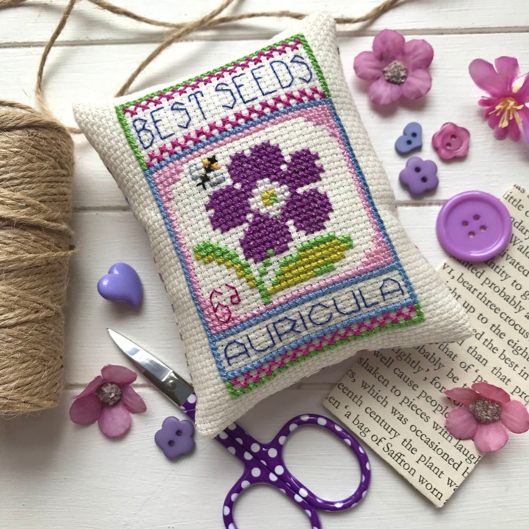 Auricula Seed Packet Pattern - Etsy