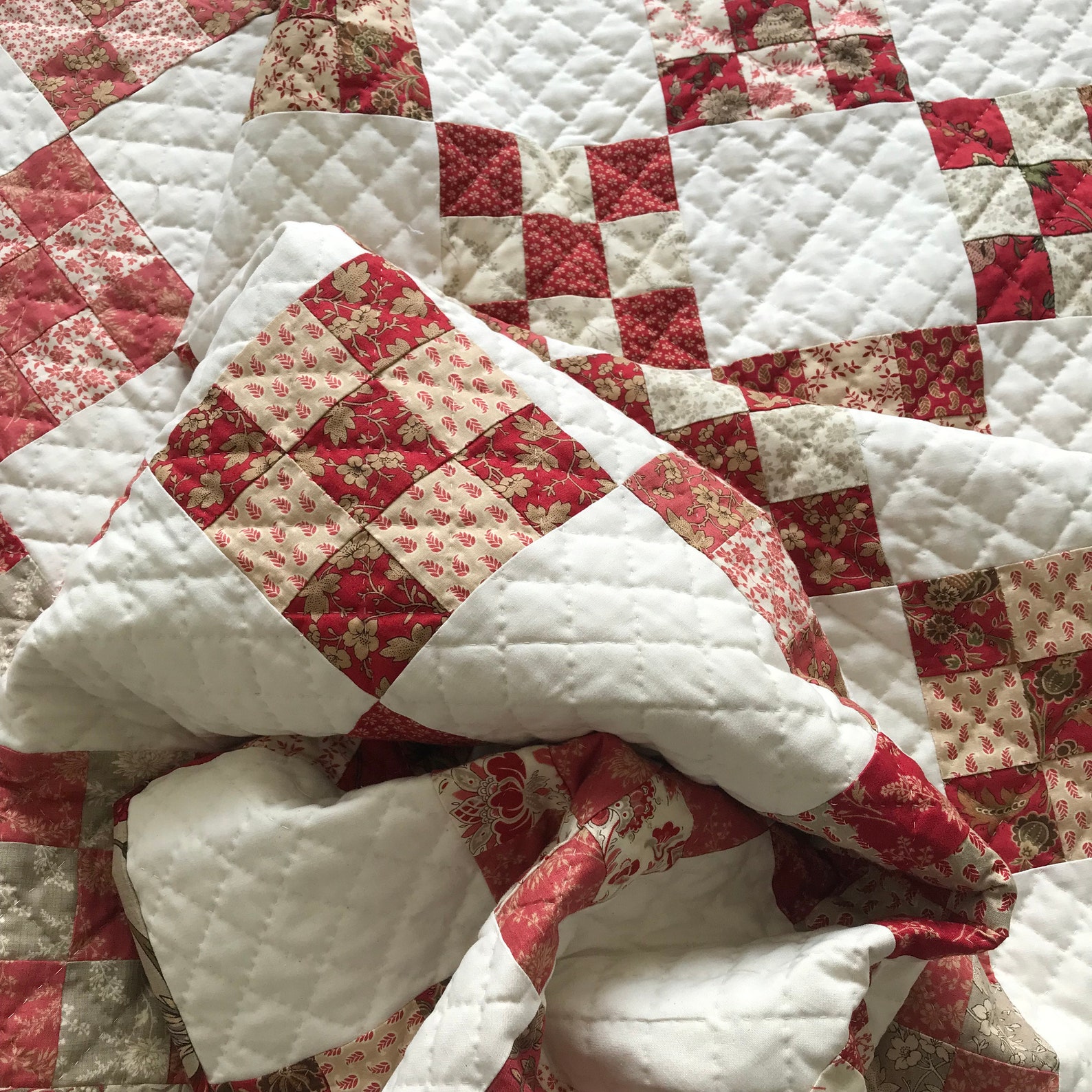 Easy Nine Patch Quilt Pattern - Etsy